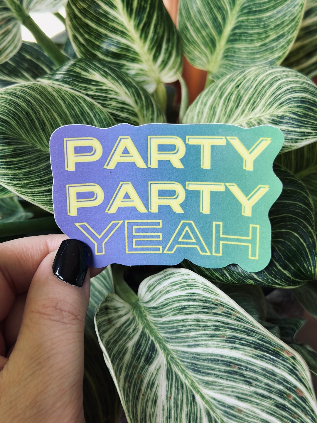 BTS Party Party Yeah Sticker - Etsy