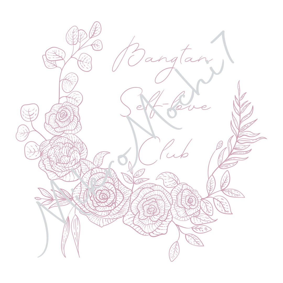 BTS Bangtan Self Love Club Svg, Png, Eps, Dxt Digital File - Etsy