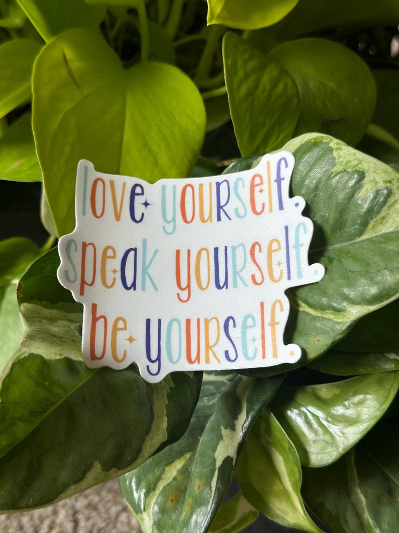 BTS Love Yourself Matte Vinyl Sticker - Etsy Denmark