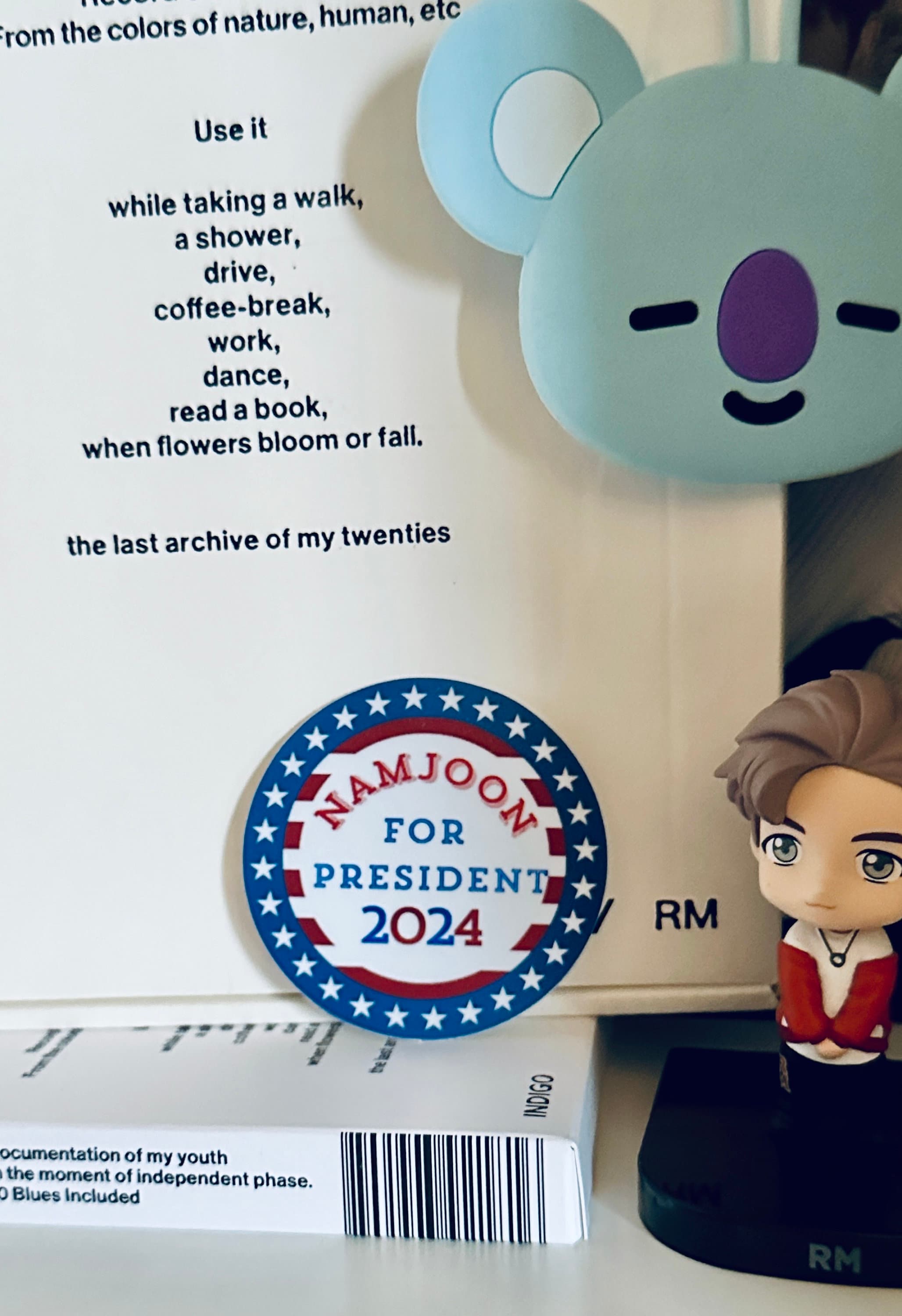 BTS Namjoon for President 2024 Sticker - Etsy