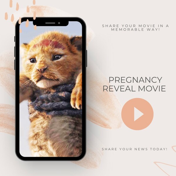 Gender Reveal Movie Invitation - Etsy Australia