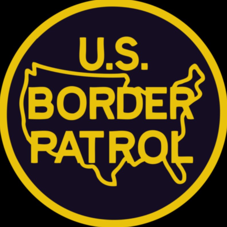 U.S. Border Patrol Sticker - Etsy