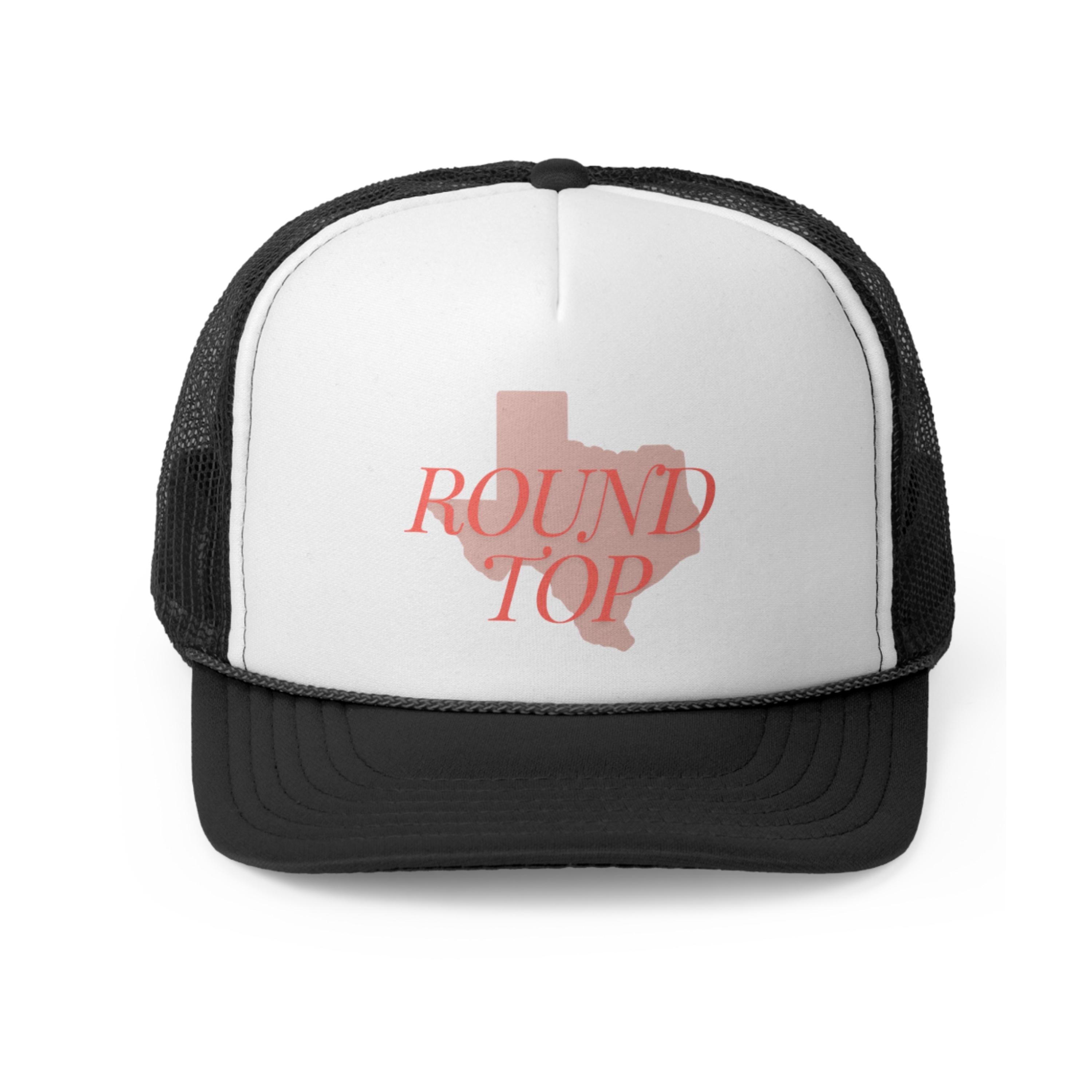 Round Top Texas Trucker Hat, Western Trucker Hats, Vintage Retro Hats ...