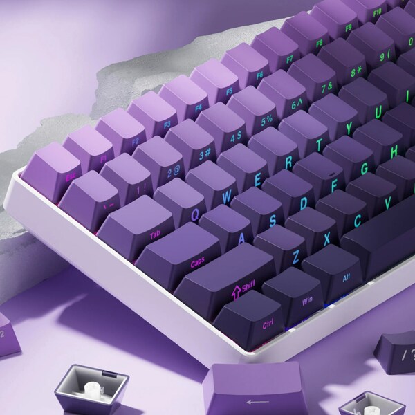 Shine Through Keycaps - Etsy