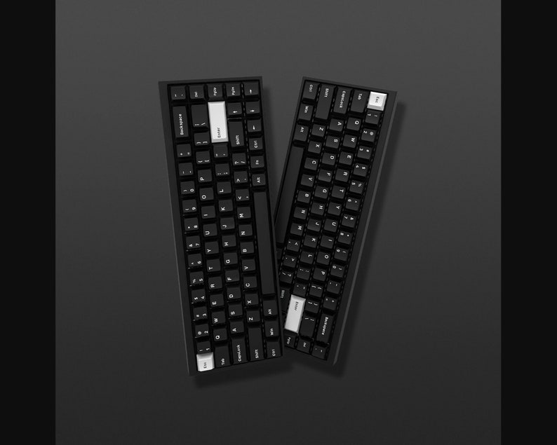 168 Keys Double Shot PBT Keycap Custom WOB Keycap Cherry Profile ...