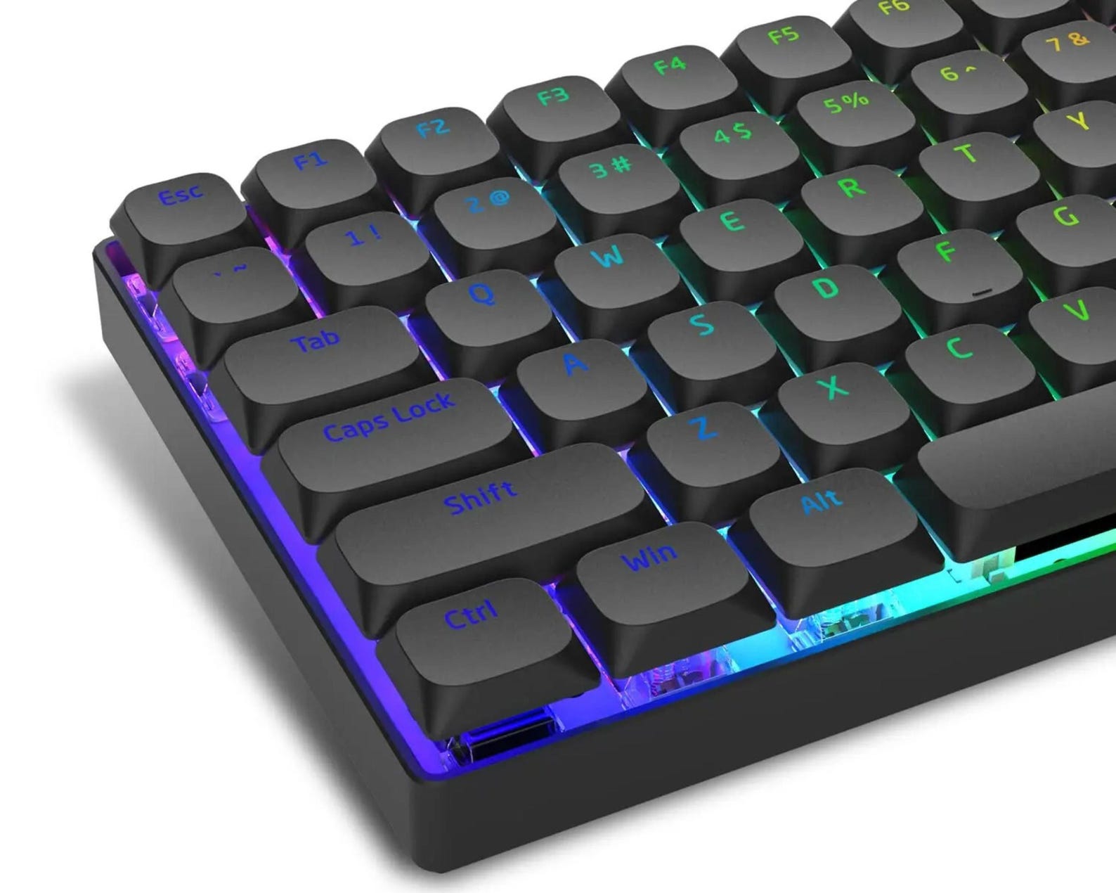 Low Profile PBT Keycaps Set – 118 Custom Shine-through Keycaps for ...