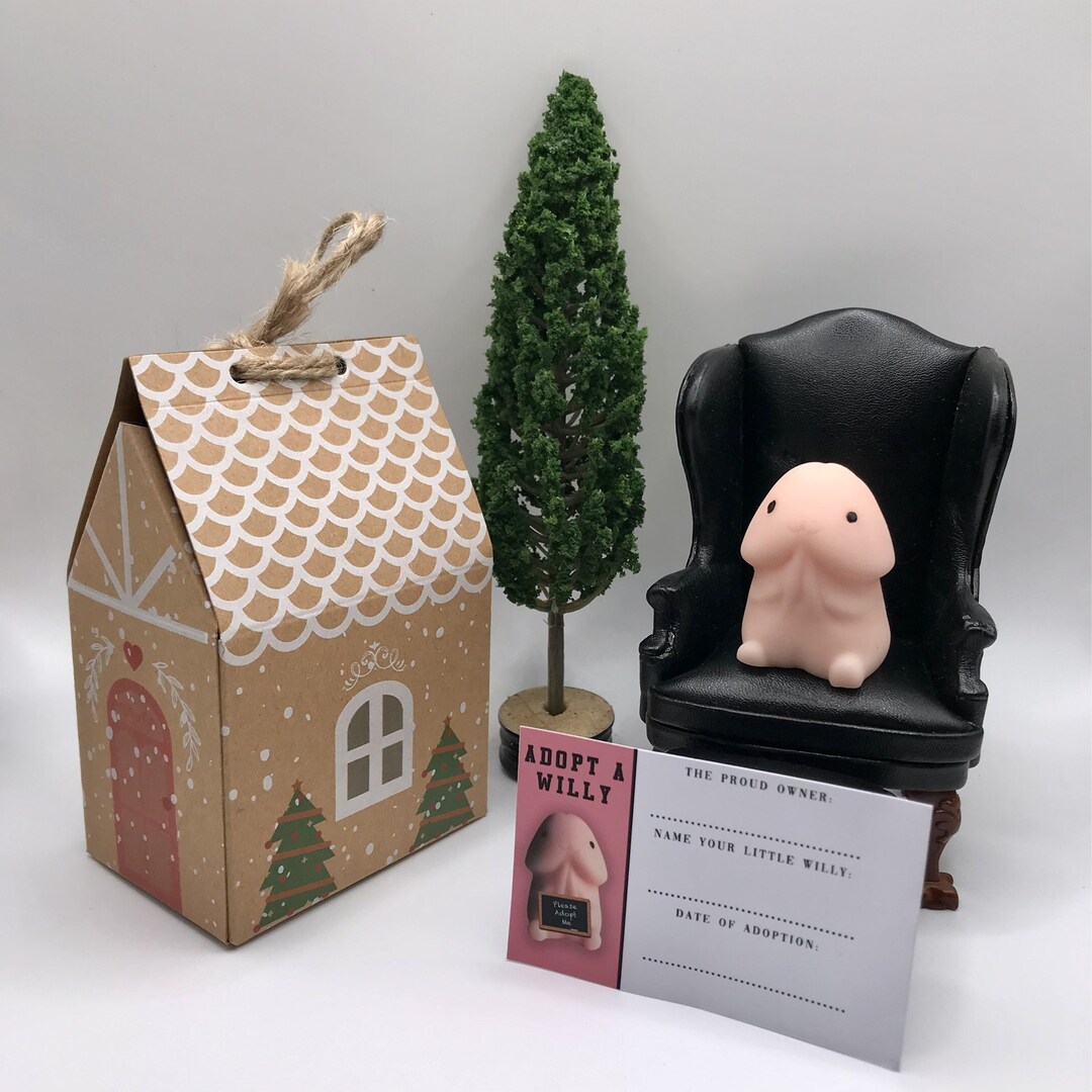 Adopt A Willy Stress Relief Toy Novelty Fun Gag Gifts Hen - Etsy