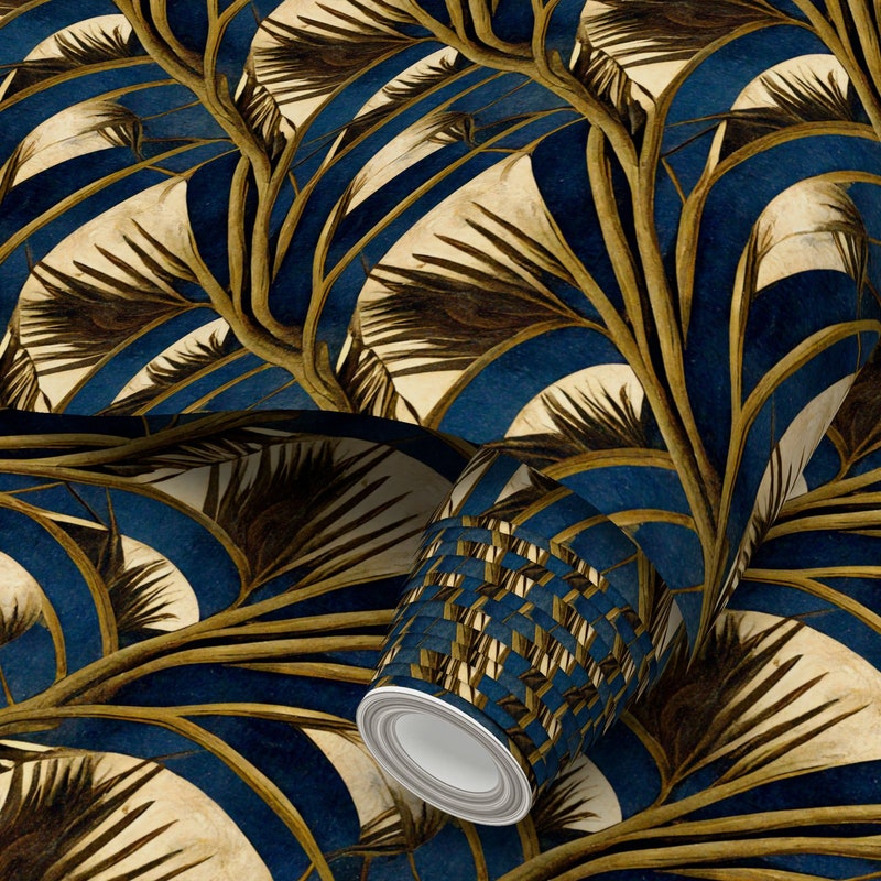 Blue Grass Wallpaper - Etsy