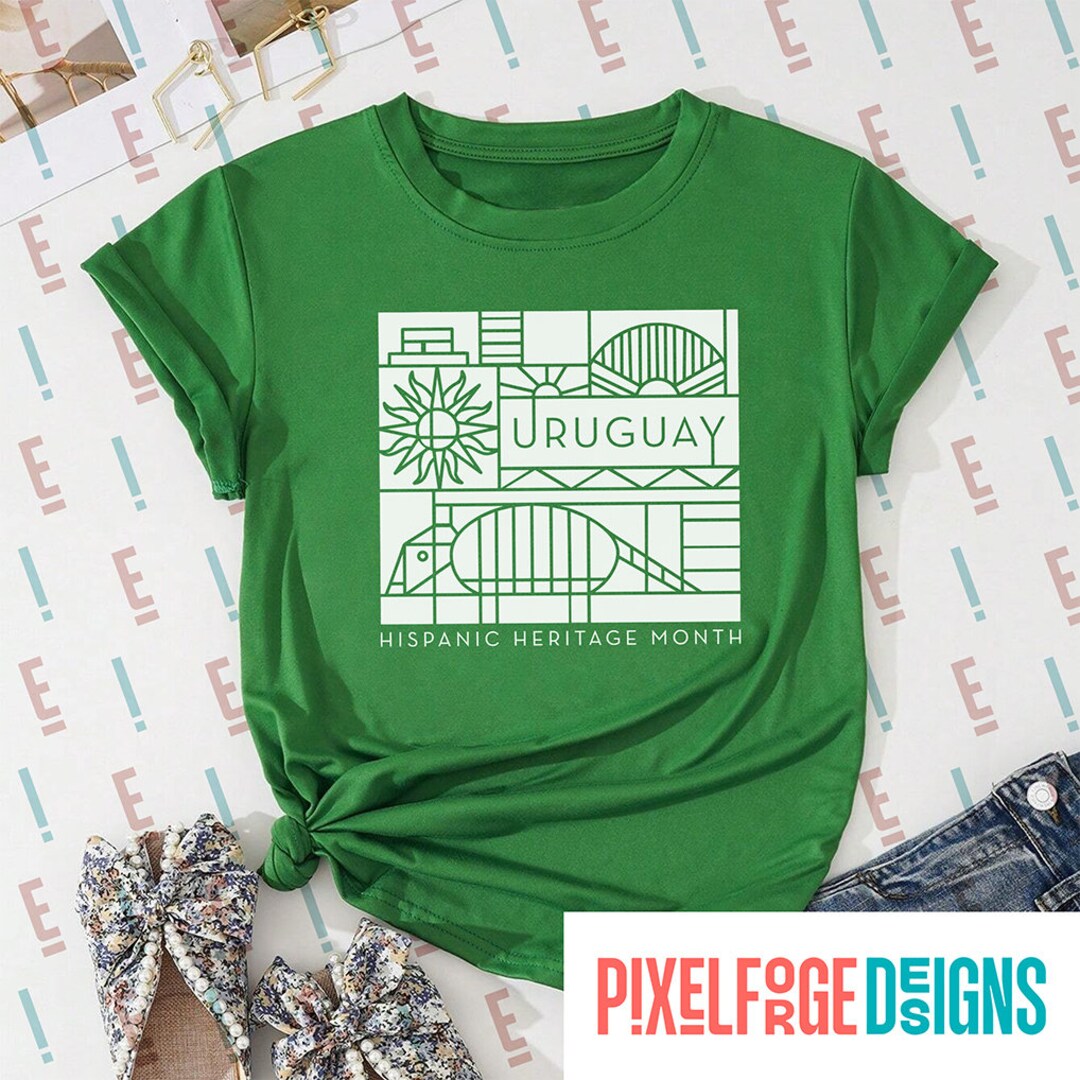 Uruguay Hispanic Heritage Month PNG Download, Cultural Design for T ...