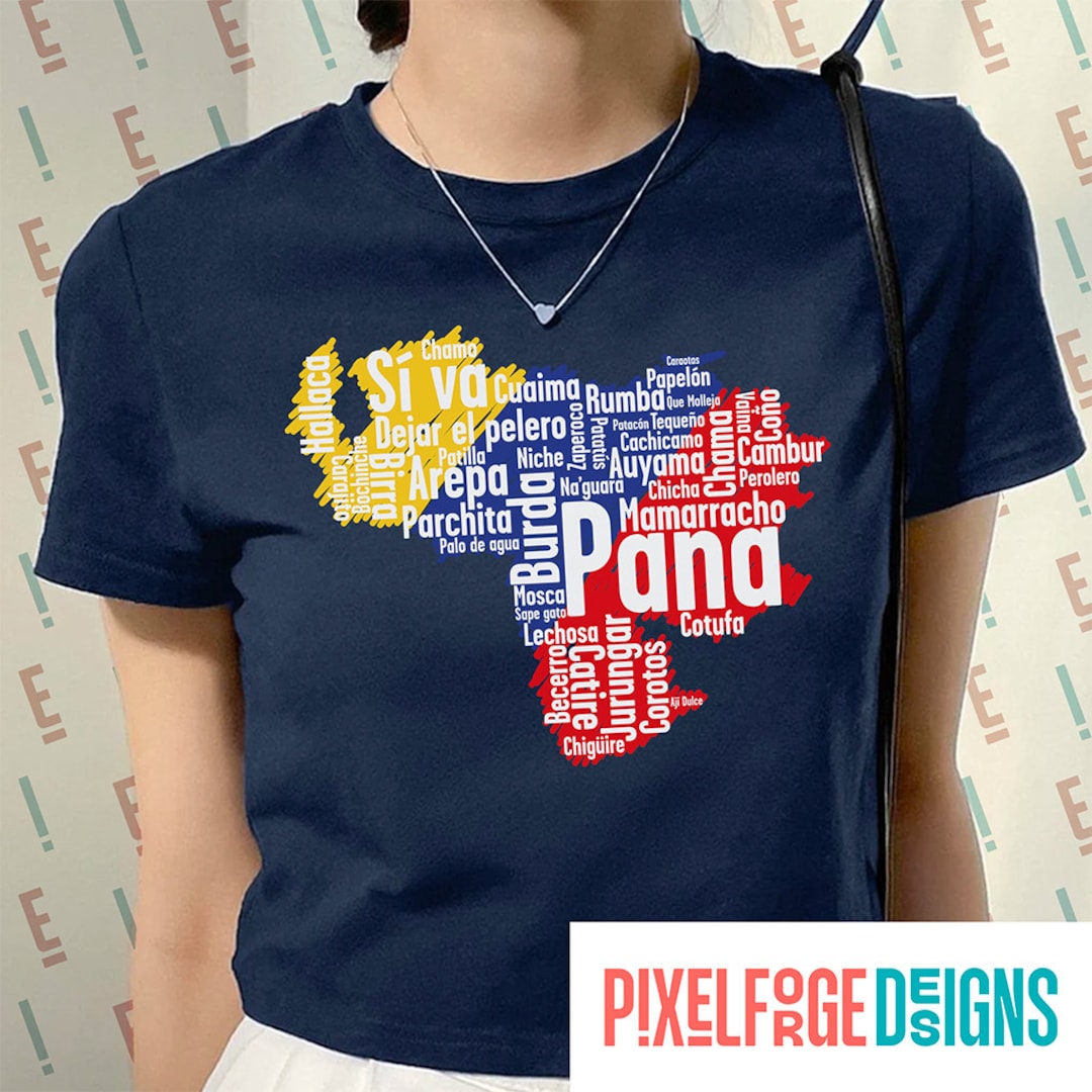 Venezuelan Culture PNG, Tricolor Map & Iconic Words, Hispanic Heritage ...