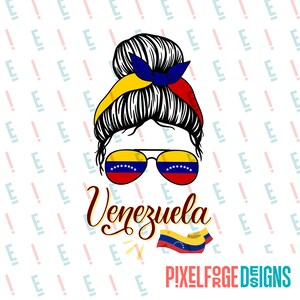 Venezuelan Woman Illustration PNG, Hispanic Heritage Month Design ...