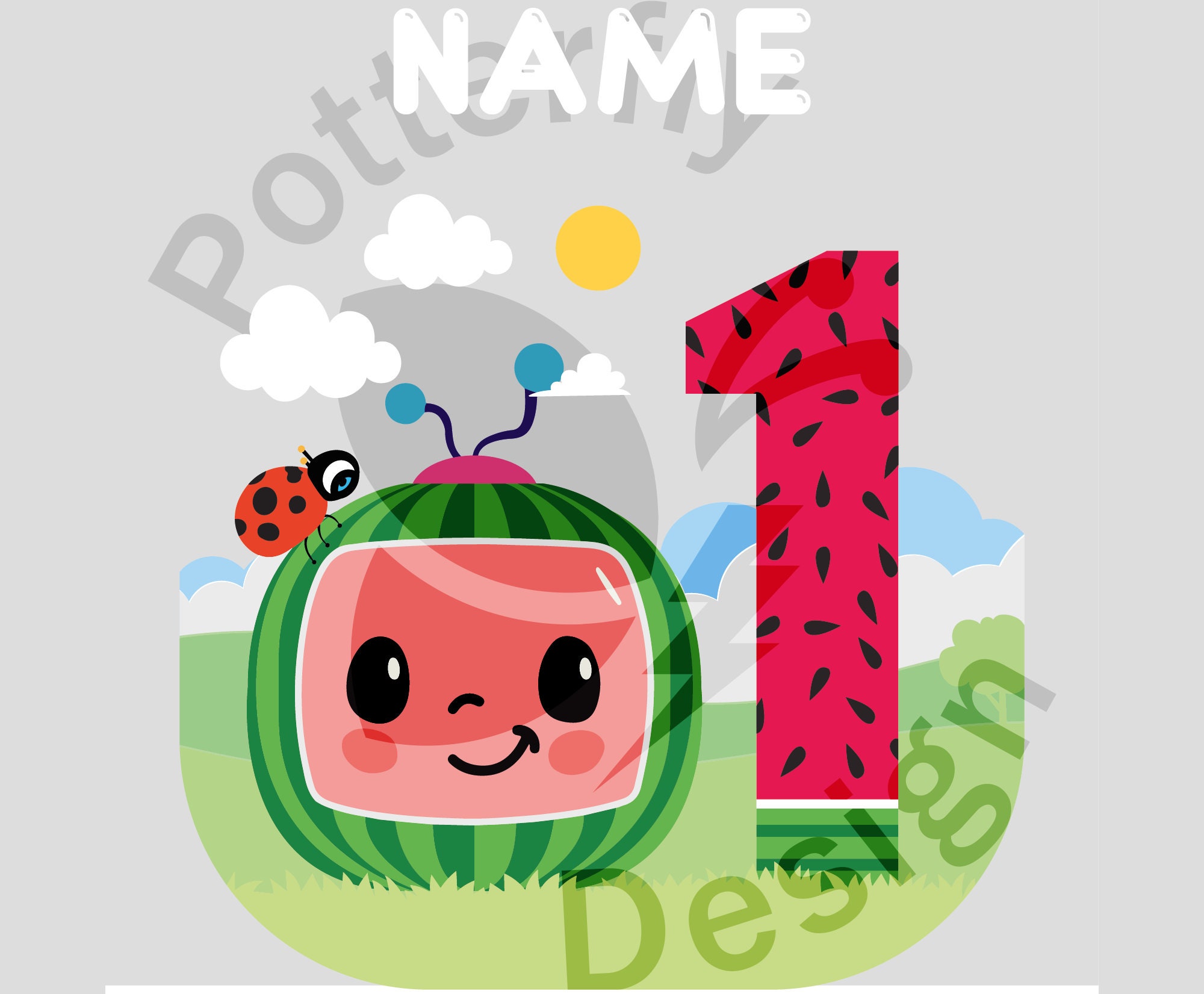 Cocomelon Digital Design in SVG and EPS Formats for Cricut - Etsy UK