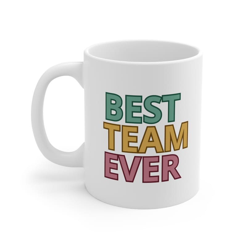 Buy Best Team Ever Mug, Employee Appreciation Mug, Mugs for Employees ...