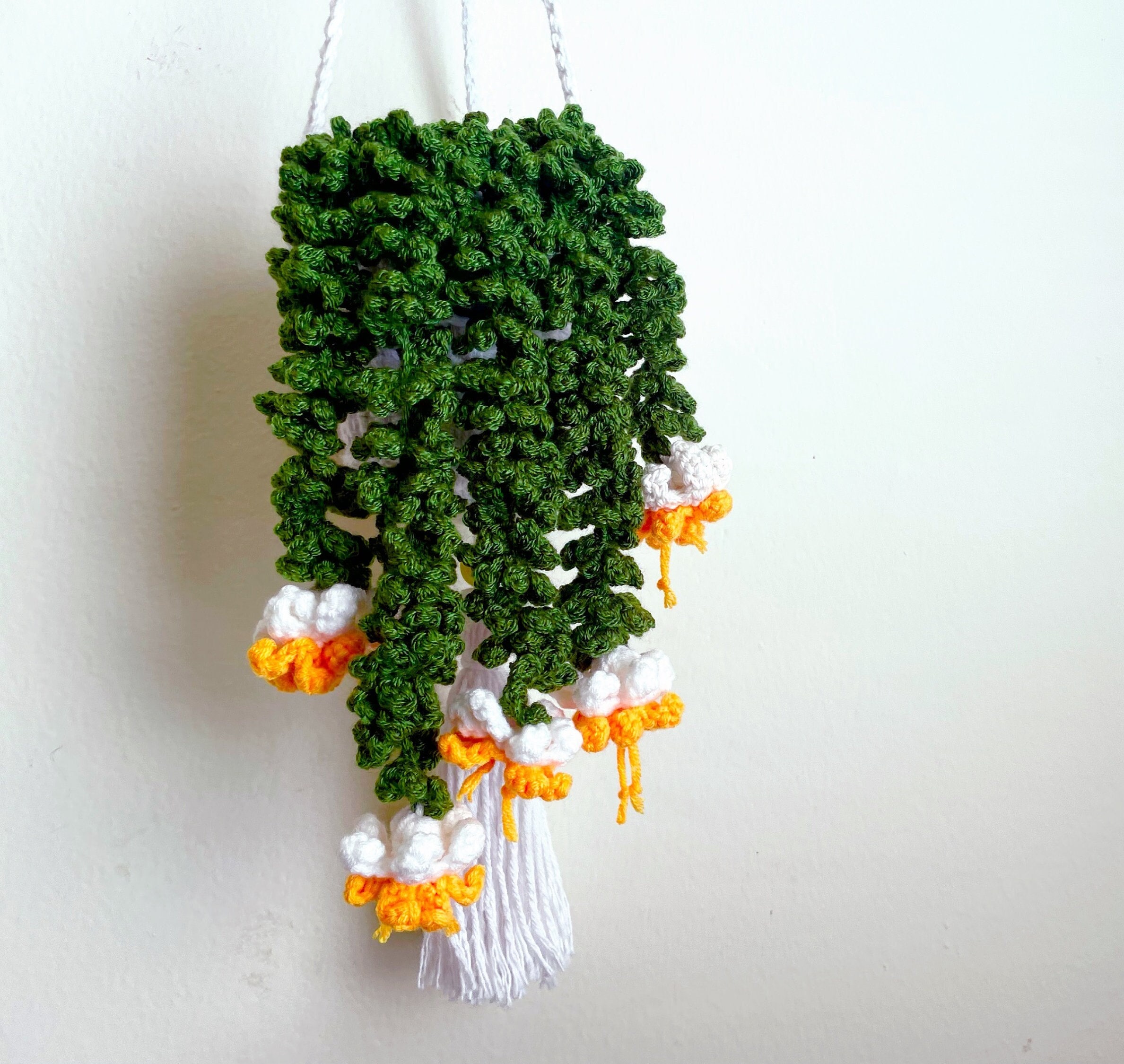 Crochet Vines With Dangling Flowers Pattern - Etsy