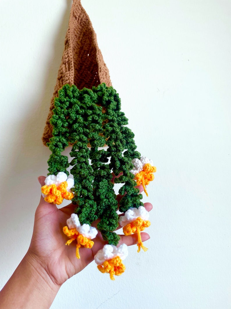 Crochet Vines With Dangling Flowers Pattern - Etsy