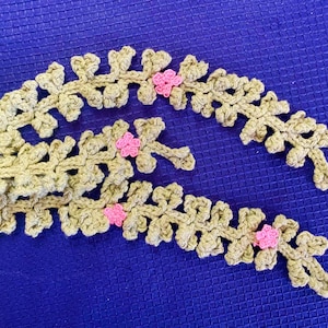 Crochet Vines With Small Flowers Pattern - Etsy