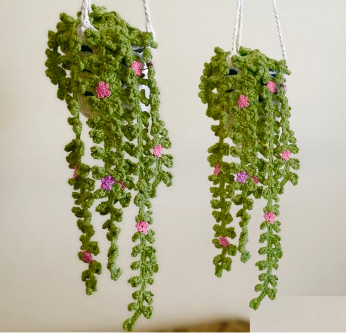 Crochet Vines With Small Flowers Pattern - Etsy