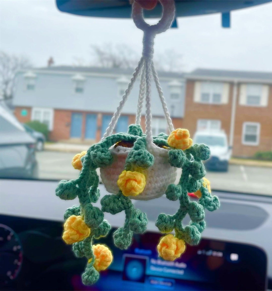 Crochet Mini Hanging Plant Pattern - Etsy