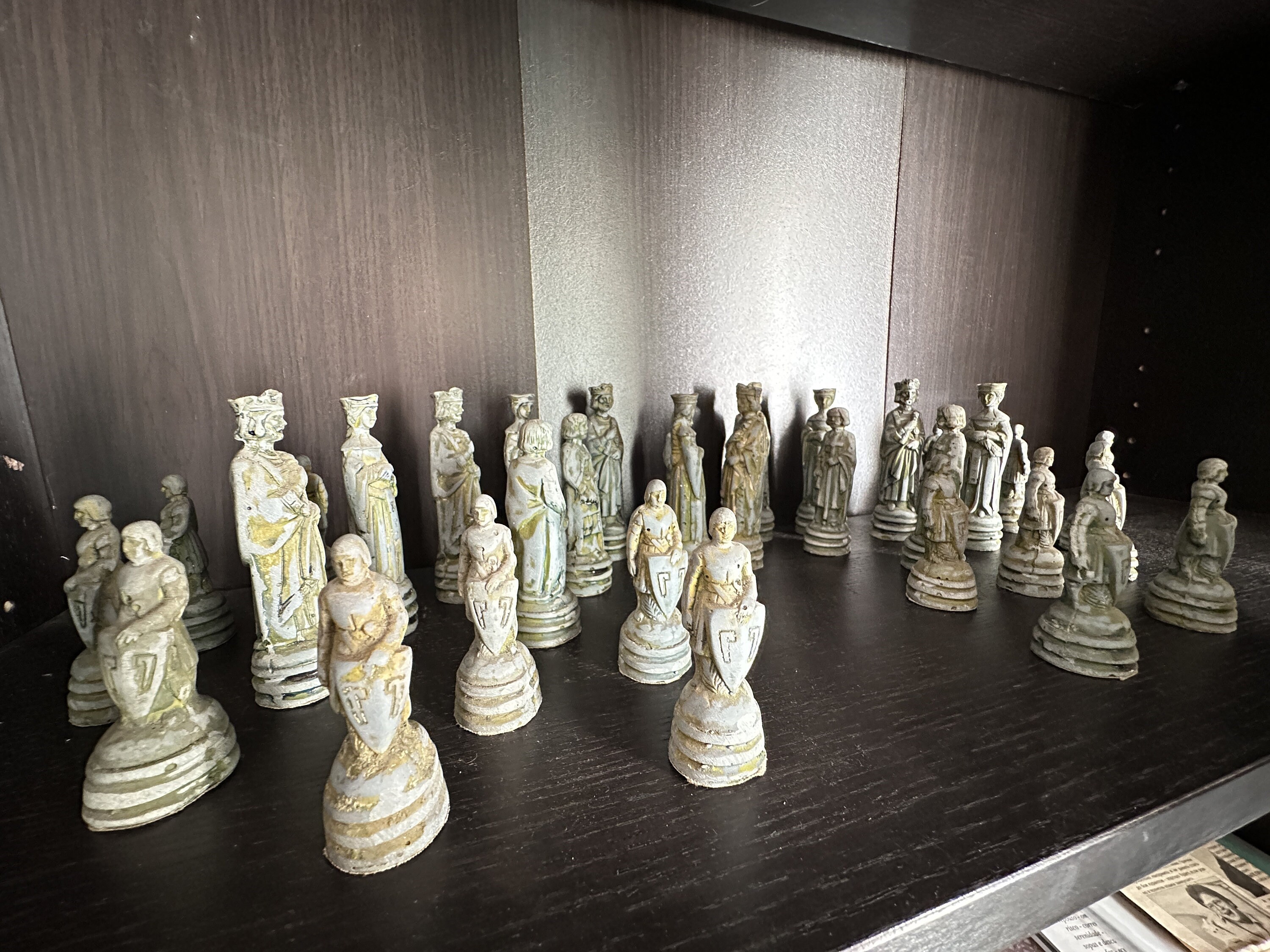 Antique Chess From the XVI Century - Etsy