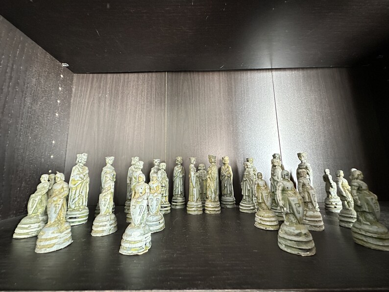 Antique Chess From the XVI Century - Etsy