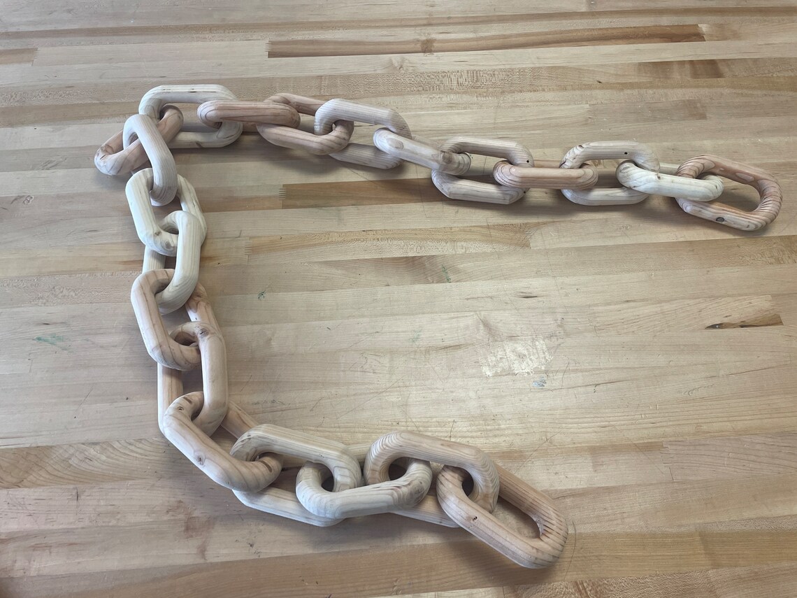 Wooden Decor Chain - Etsy