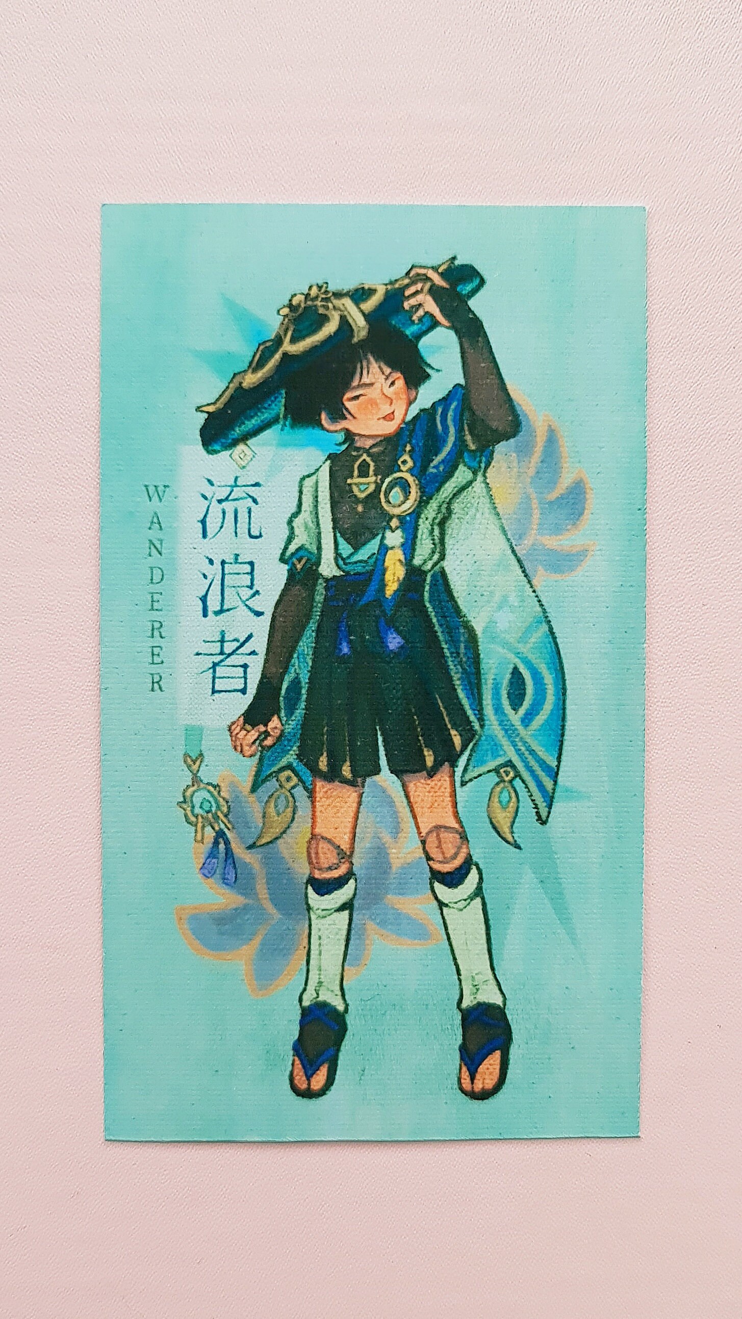 Scaramouche Portrait Sticker or Print (genshin Impact Wanderer ...