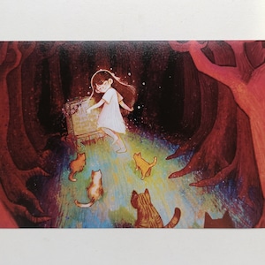 Mari & Cats (OMORI Print) - Etsy