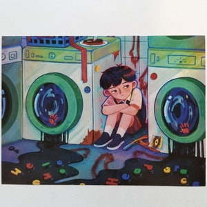 Laundromat Headspace (OMORI Print) - Etsy