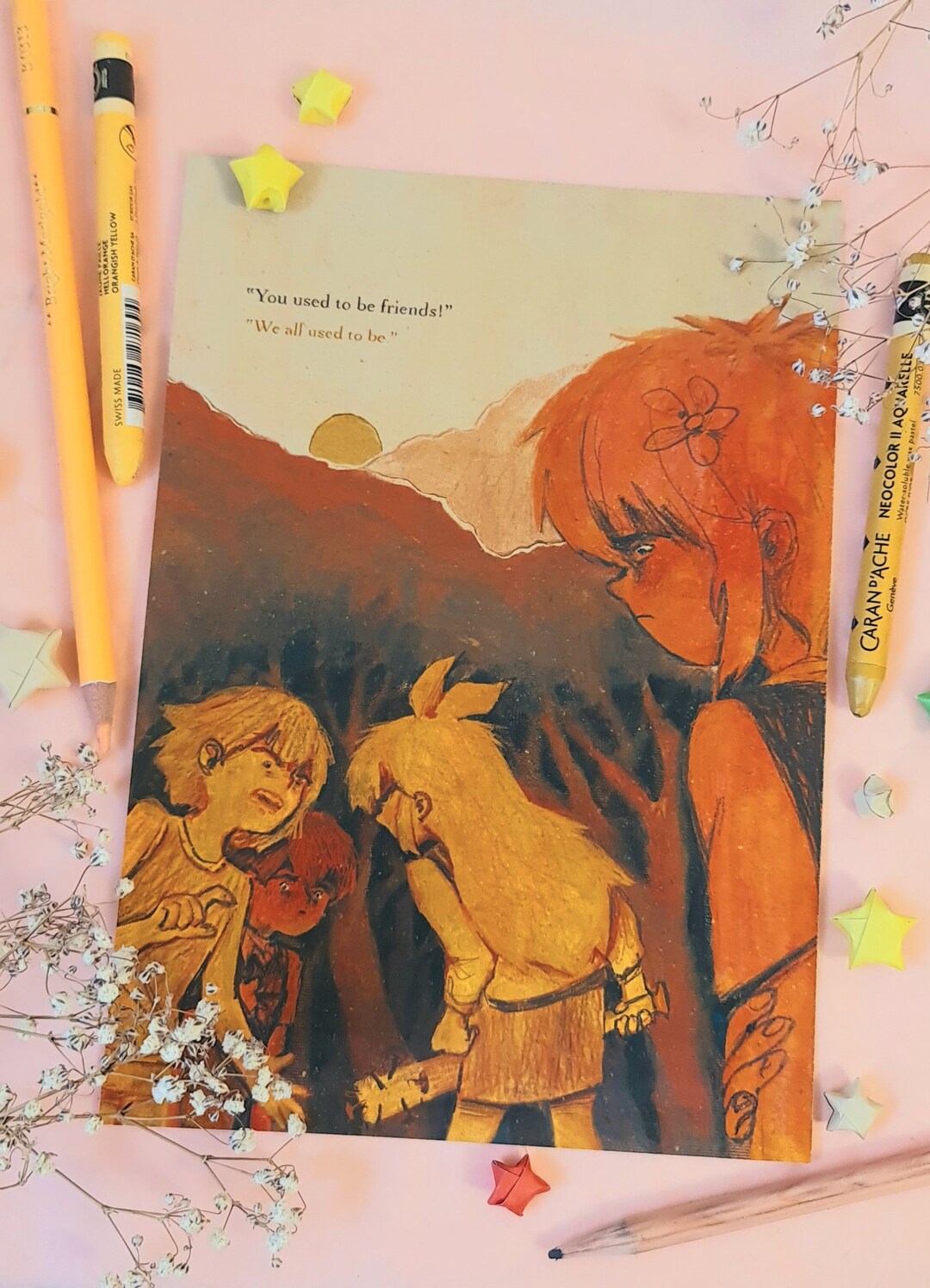 We Used to Be Friends (OMORI Print) - Etsy