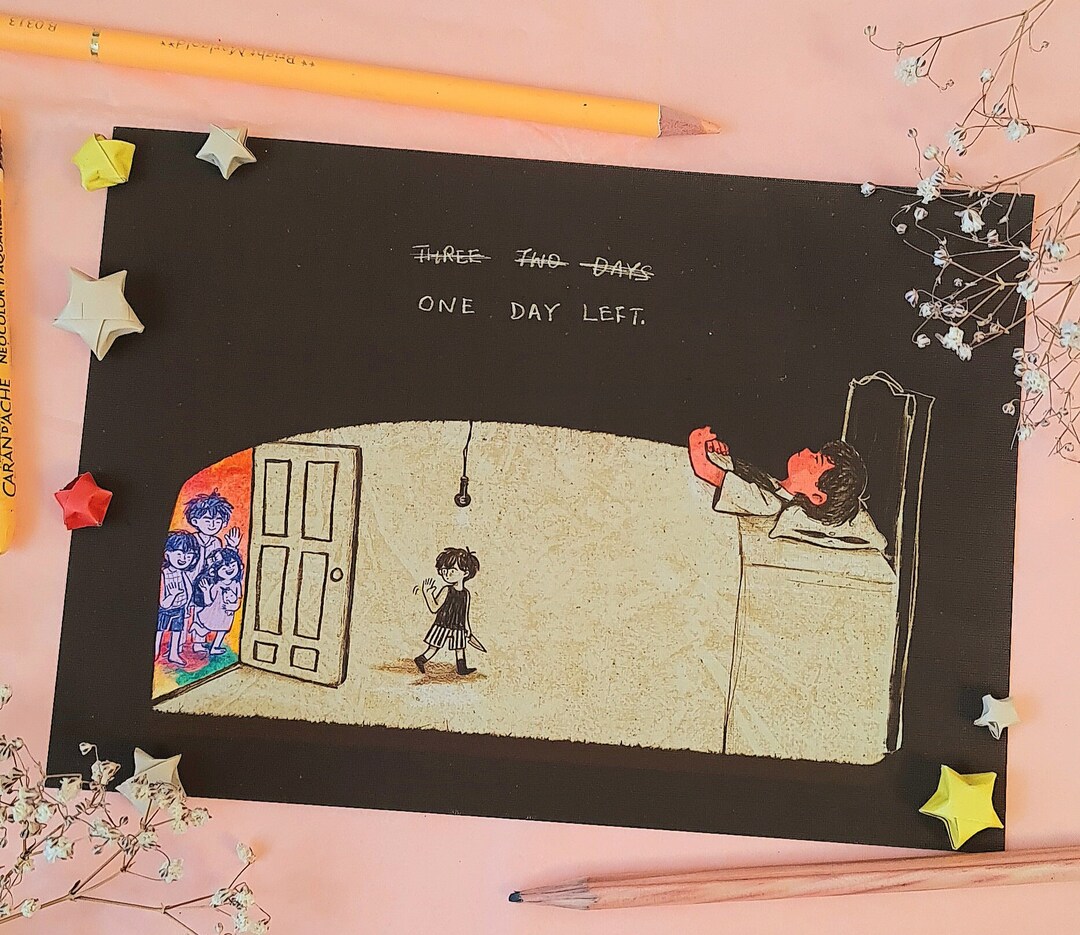 One Day Left (OMORI Print) - Etsy