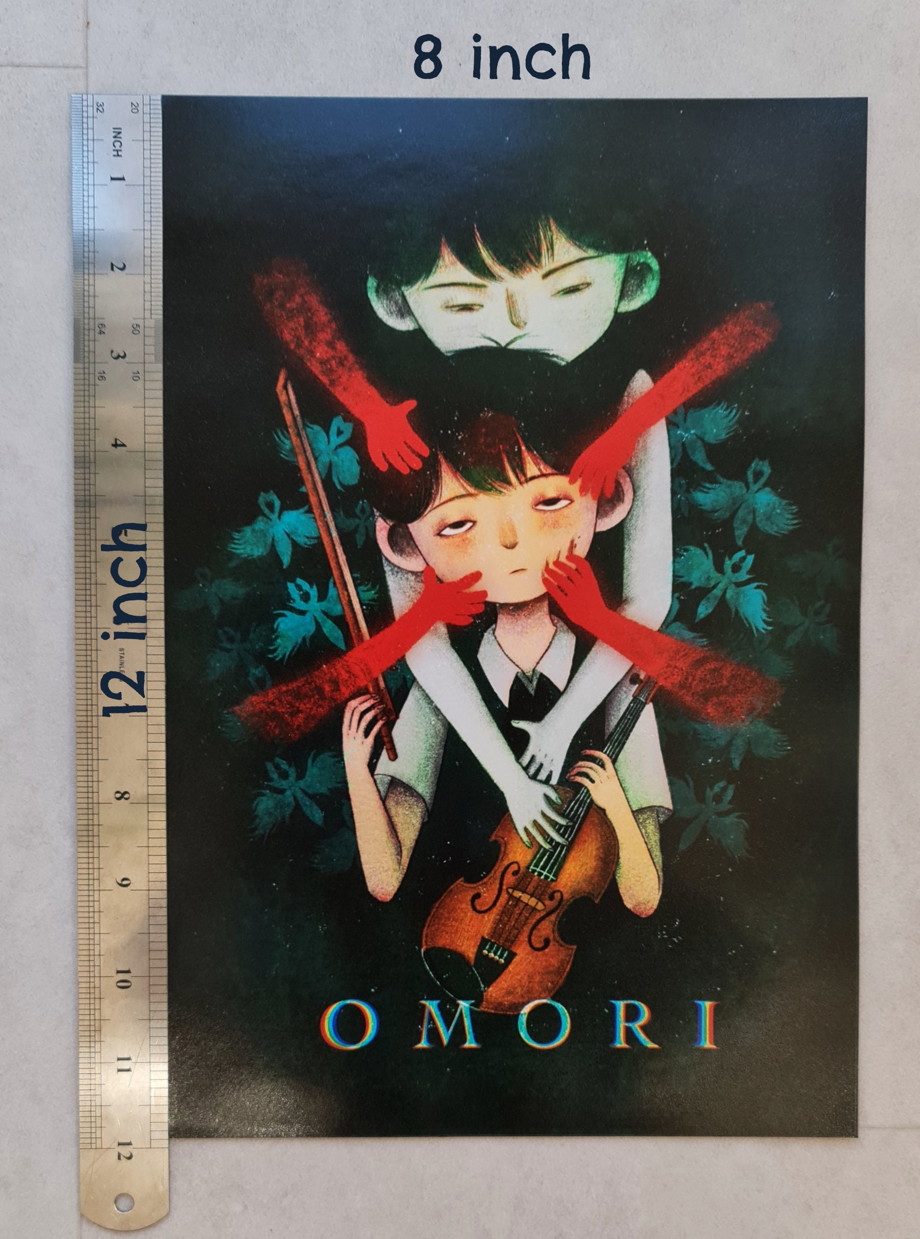 OMORI Faux Poster Print - Etsy