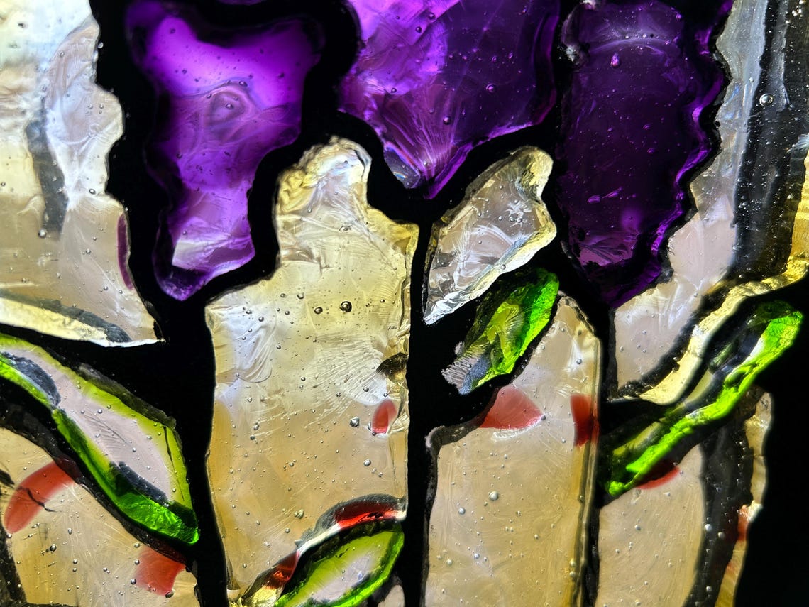 Kiln Formed Stained Glass Art - Etsy