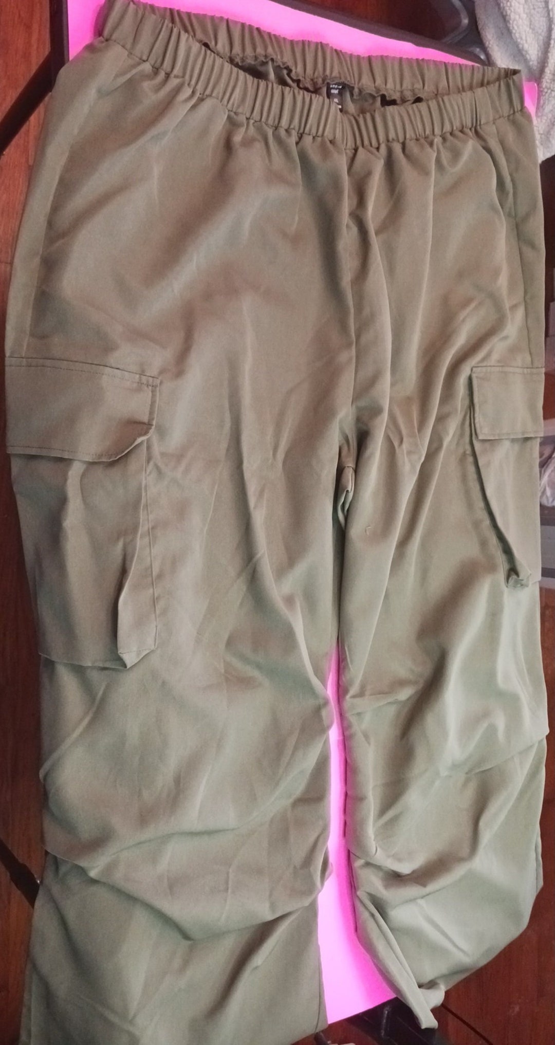 Plus Size, Curvy, Cute Green Cargo Pants, for Women, Free Shipping!! - Etsy