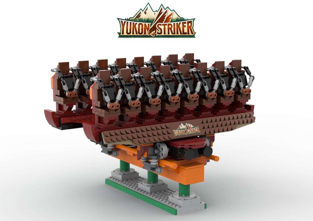 YUKON STRIKER - Canada's Wonderland ( Only Instructions and Parts List ...