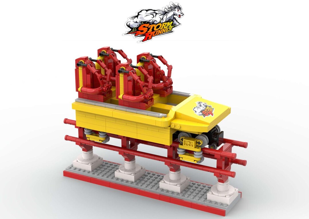 STORM RUNNER - Hersheypark ( Only Instructions and Parts List ) - Etsy