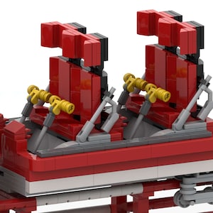 TOP THRILL DRAGSTER - Red Train - Cedar Point ( Only Instructions and ...