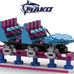 MAKO Seaworld Orlando Only Instructions and Parts List - Etsy