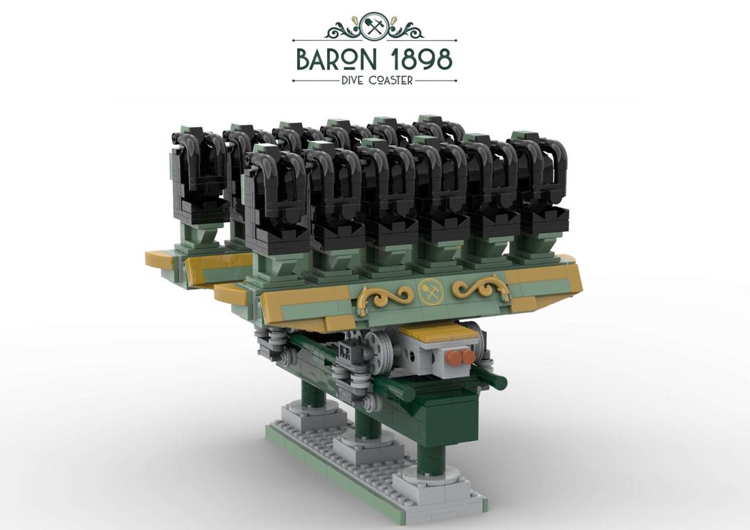 BARON 1898 - Efteling ( Only Instructions and Parts List ) - Etsy