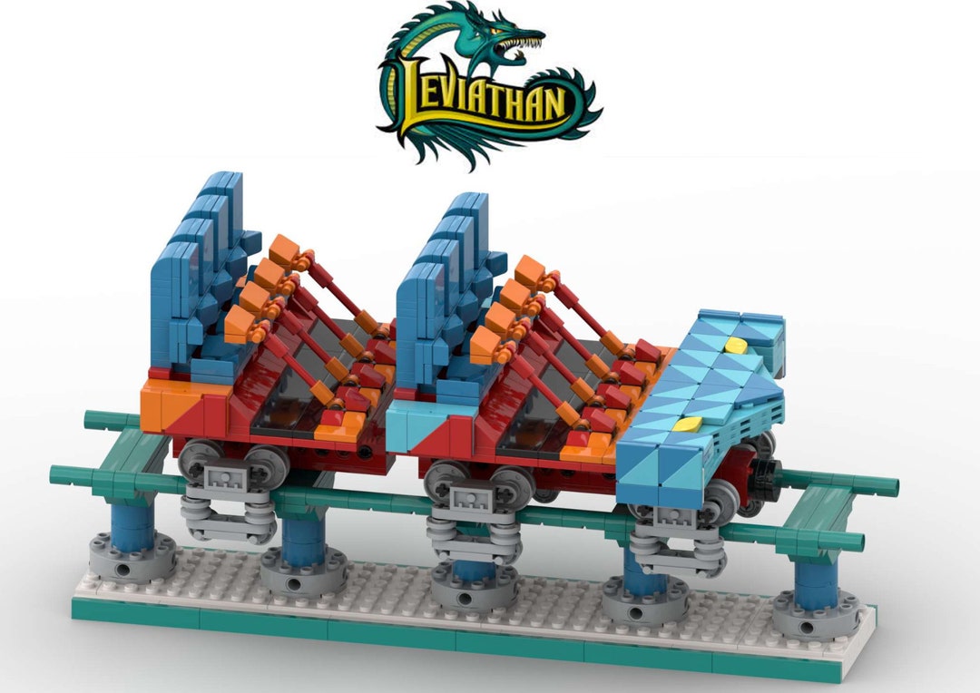 LEVIATHAN - Canada's Wonderland ( Only Instructions and Parts List ) - Etsy
