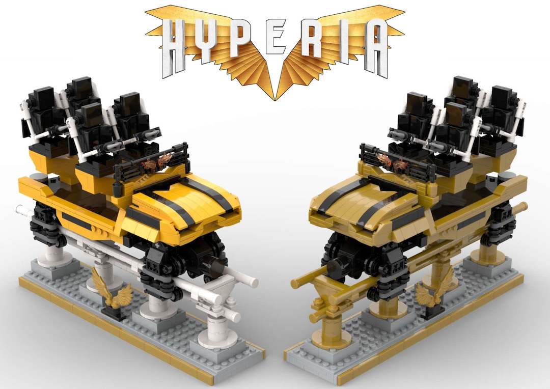 HYPERIA Thorpe Park Only Instructions and Parts List - Etsy