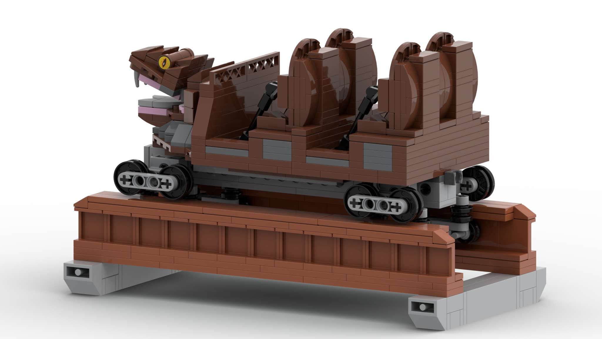 IRON RATTLER Six Flags Fiesta Texas Only Instructions and - Etsy