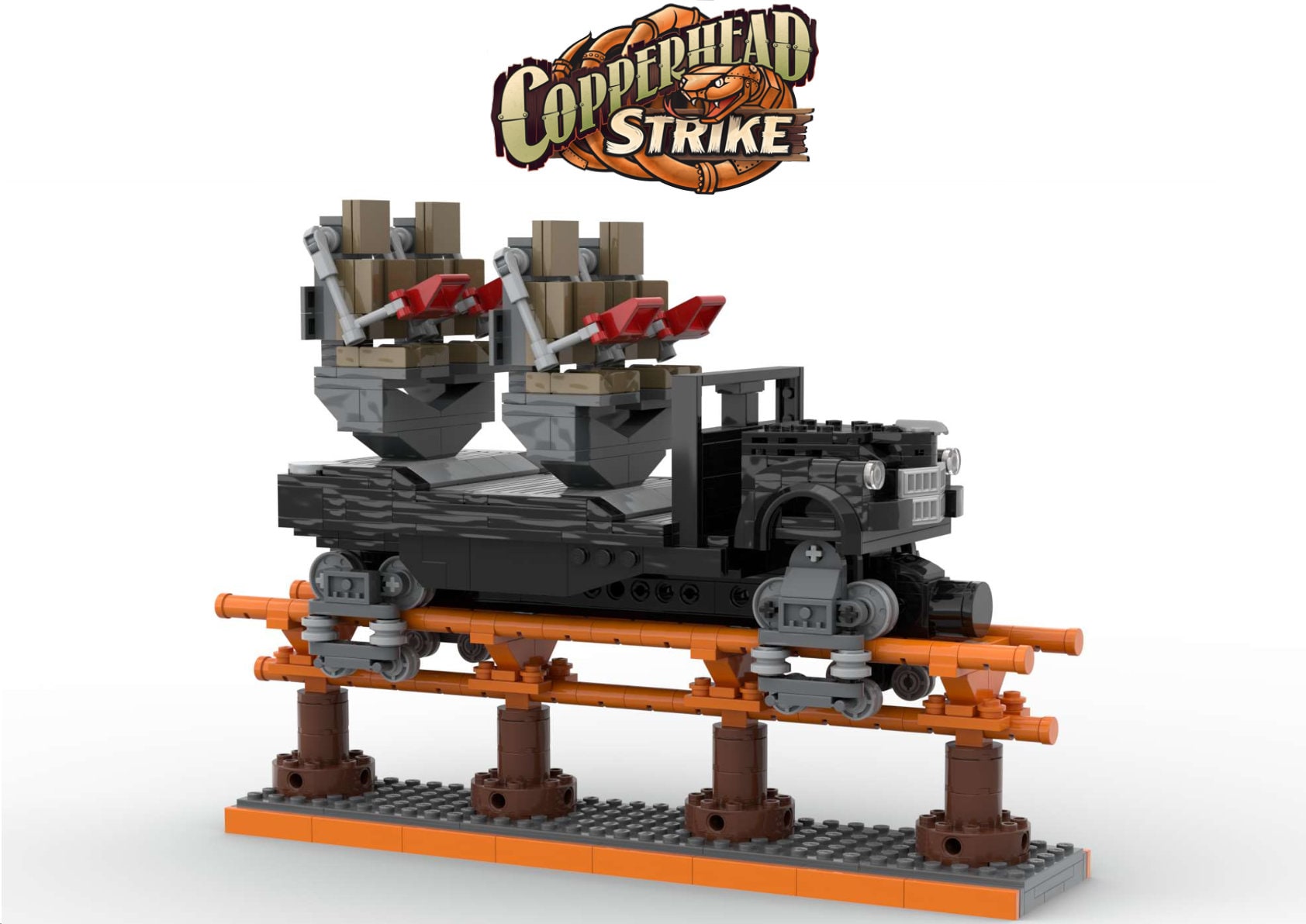 COPPERHEAD STRIKE Carowinds Only Instructions and Parts List - Etsy