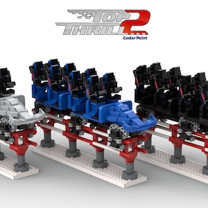 TOP THRILL 2 - Cedar Point ( Only Instructions and Parts List ) - Etsy