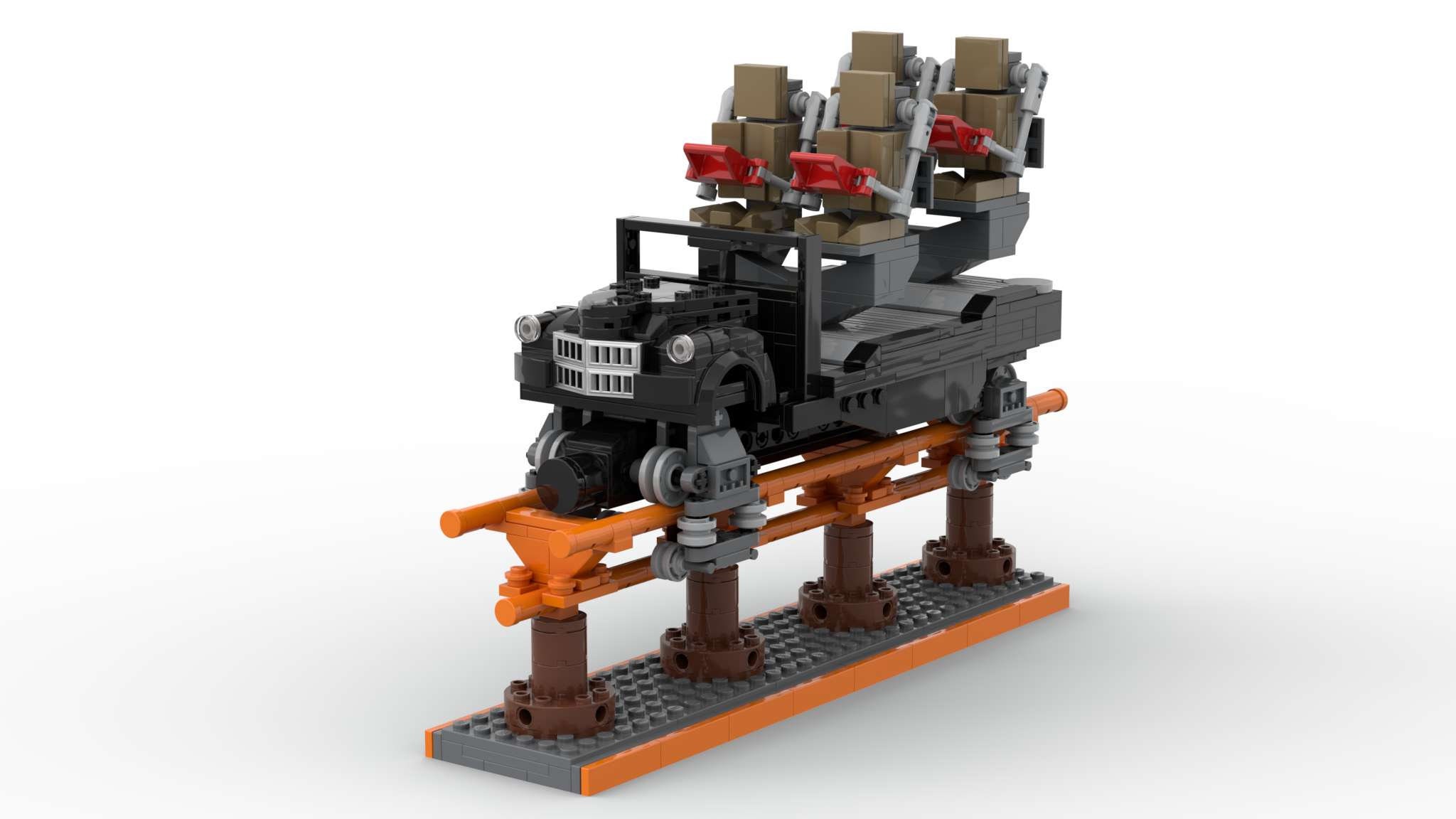 COPPERHEAD STRIKE - Carowinds ( Only Instructions and Parts List ) - Etsy