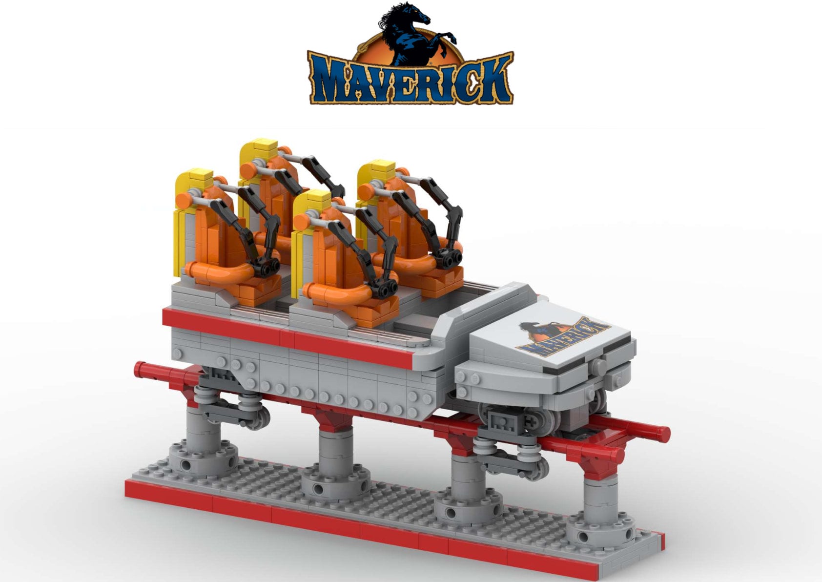 MAVERICK - Cedar Point ( Only Instructions and Parts List ) - Etsy