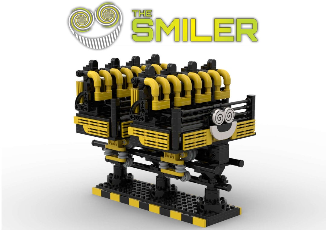 THE SMILER - Alton Towers ( Only Instructions and Parts List ) - Etsy