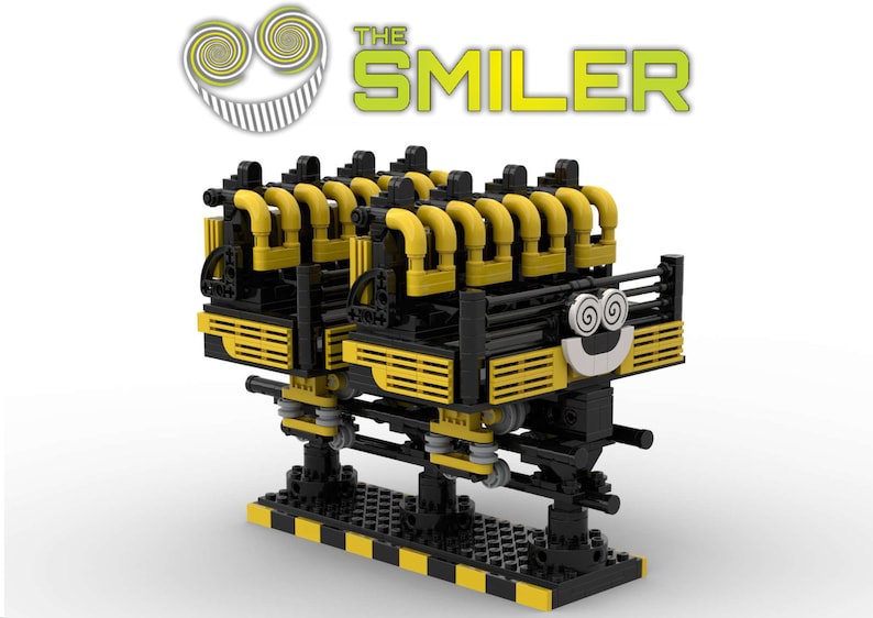 THE SMILER - Alton Towers ( Only Instructions and Parts List ) - Etsy