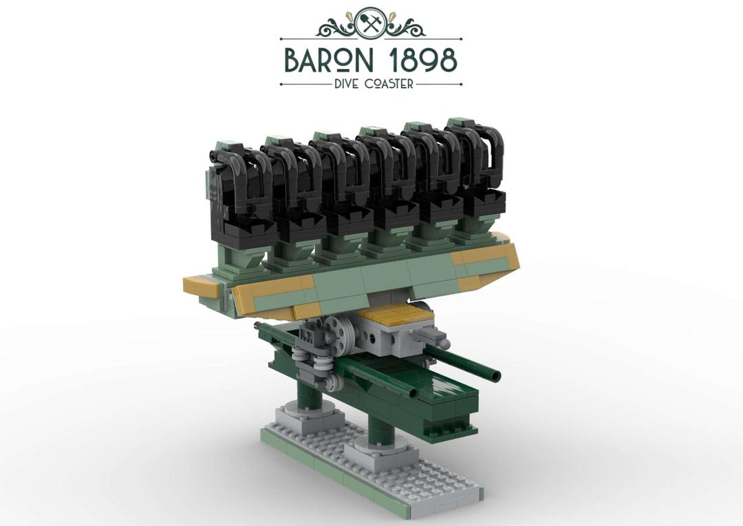 BARON 1898 - Additional Car 3rd Row - Efteling ( Only Instructions and ...