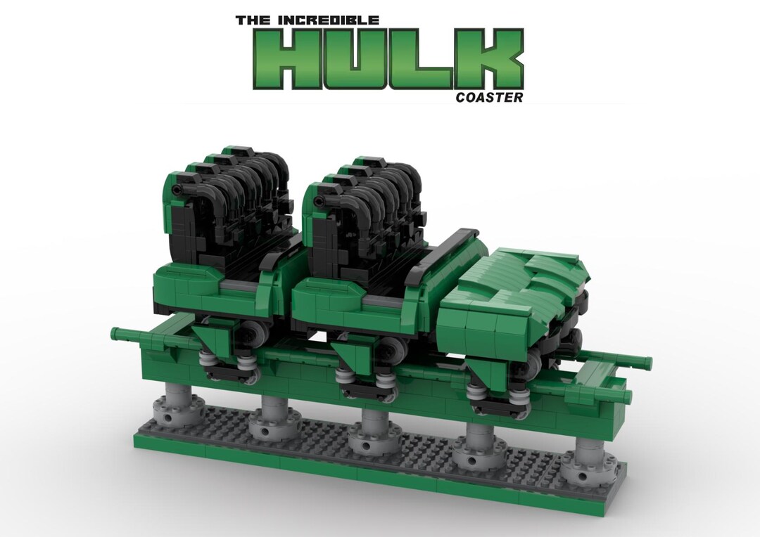 HULK COASTERS - Universal's Islands of Adventure ( Digital Instructions ...