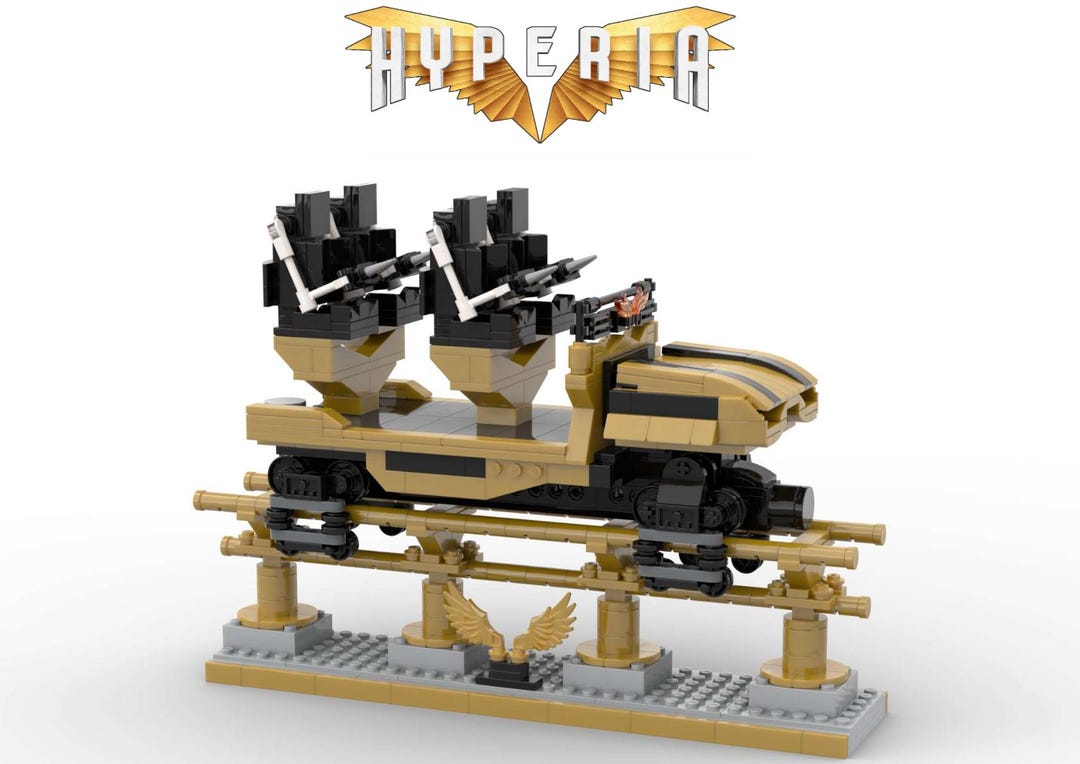 HYPERIA - Thorpe Park ( Only Instructions and Parts List ) - Etsy UK